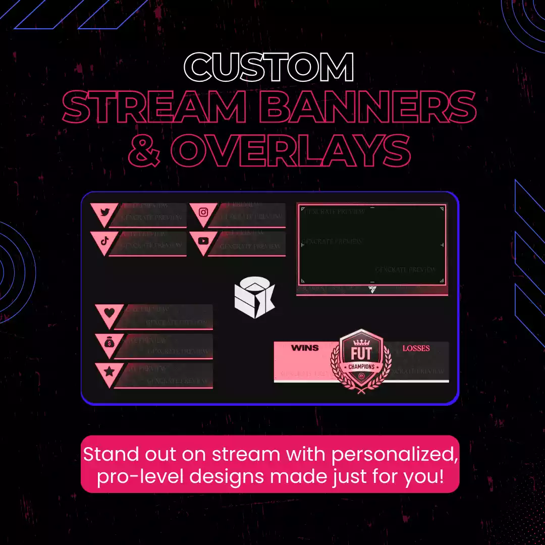 Custom Streaming Package Designs - E-FOOT.GG